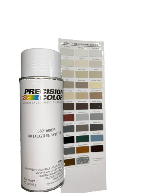 Precision Color Professional Spray Paint | 30+ Colors | Metal Flashing ...