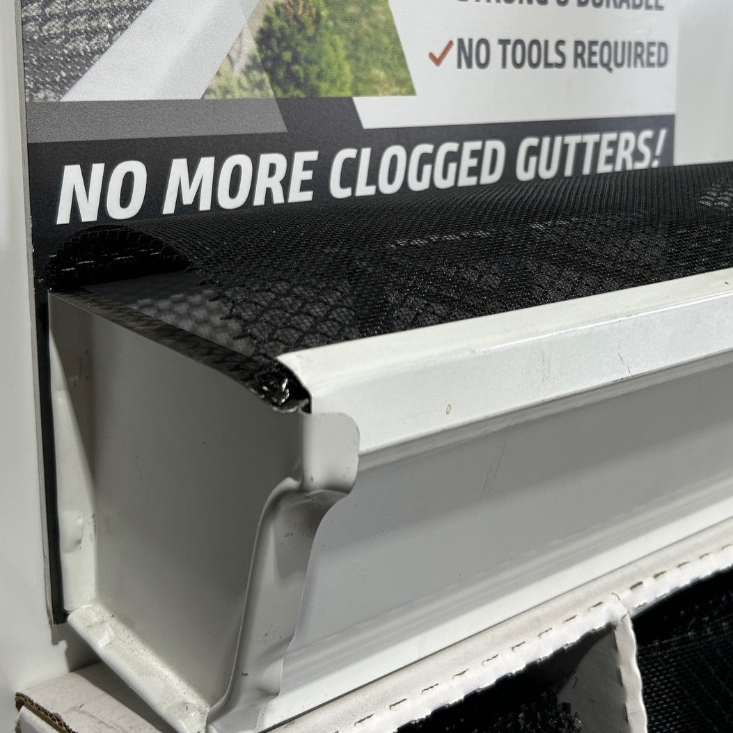 Ironwood Gutter Guard No-Fastener 22ga Steel Mesh | Damascus – Gutter All