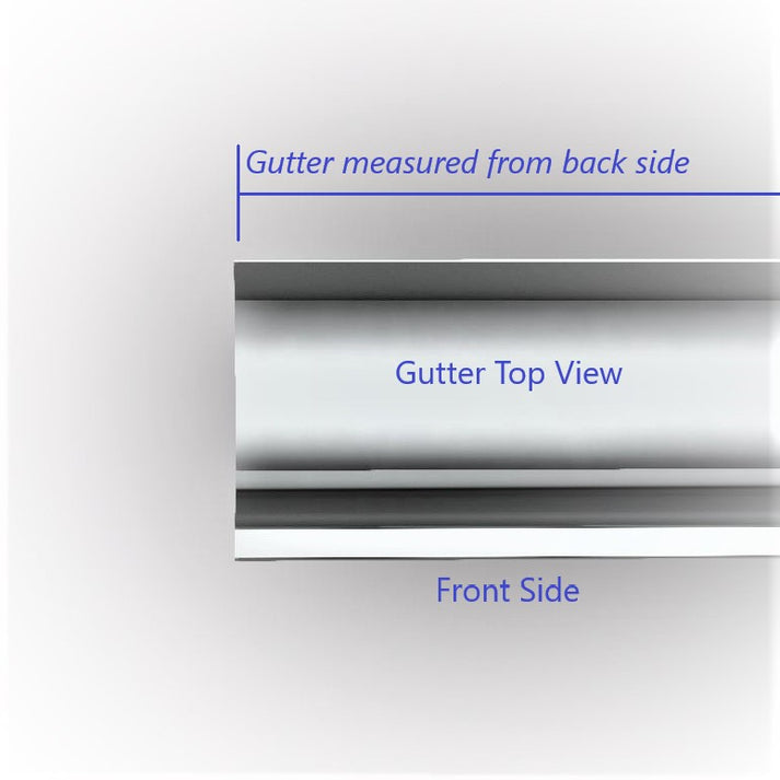 Cut and Drop 6 Inch K Style Seamless Aluminum Gutters Damascus OR ...