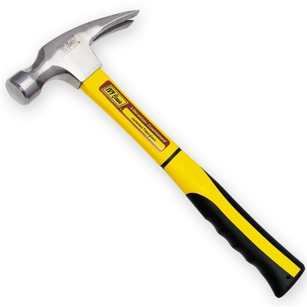 Ivy 16oz Rip Claw Hammer Jacketed Fiberglass Professional – Gutter All